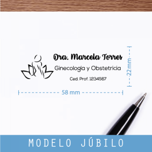 Sellos para médicos y profesionistas de la salud ¡Con tus datos!